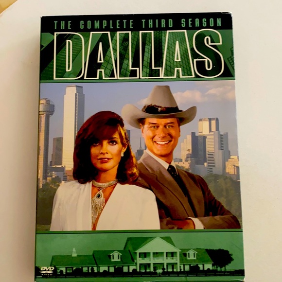 dallas | Other | Dallas The Complete Third Season Dvd Set With Larry ...